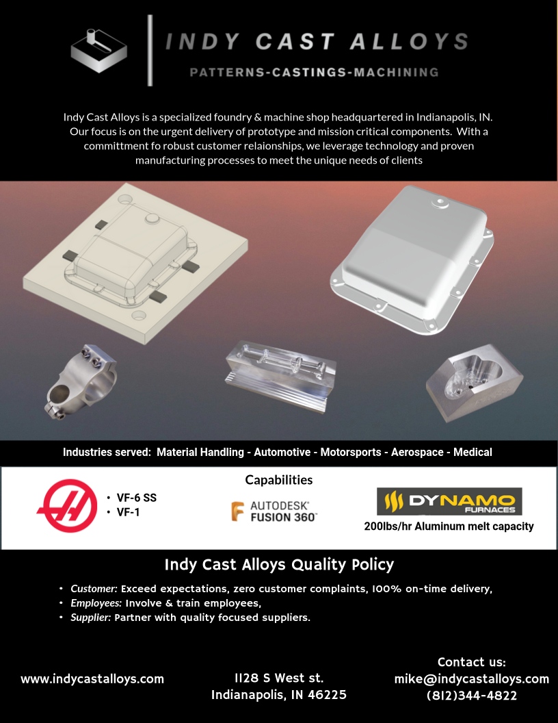 Flyer – Indy Cast Alloys